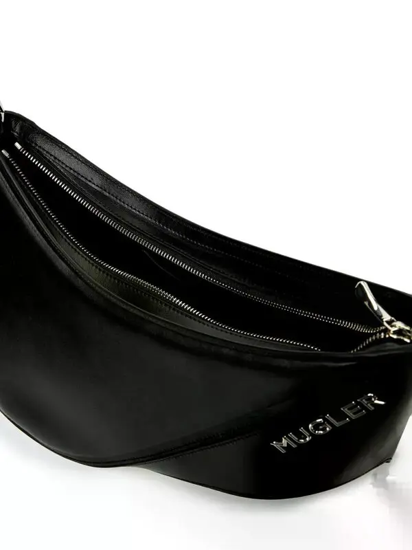 MUGLER Smooth Spiral Tote Bag