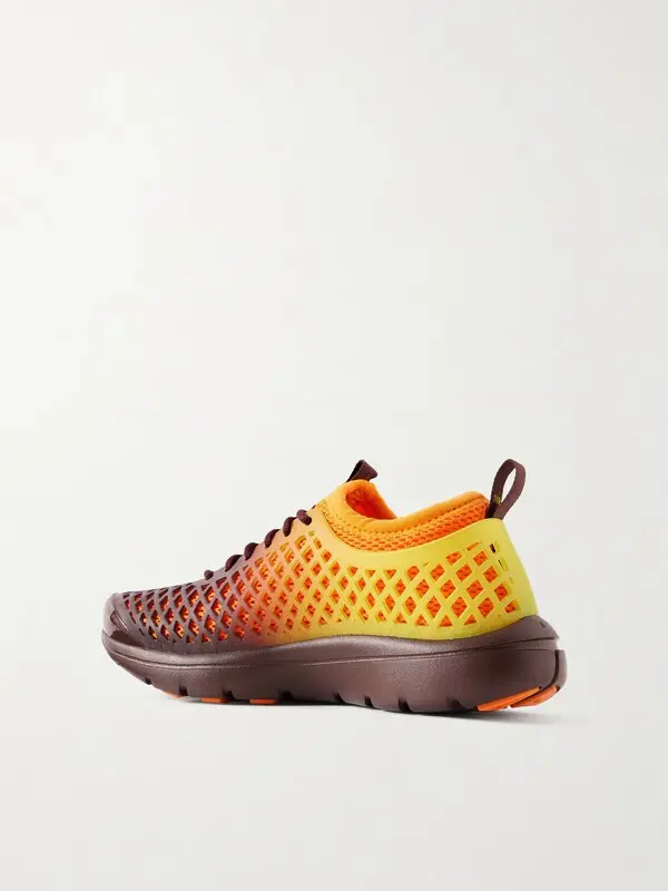 Nike Rejuven8 Mesh-trimmed Rubber Sneakers - Brown