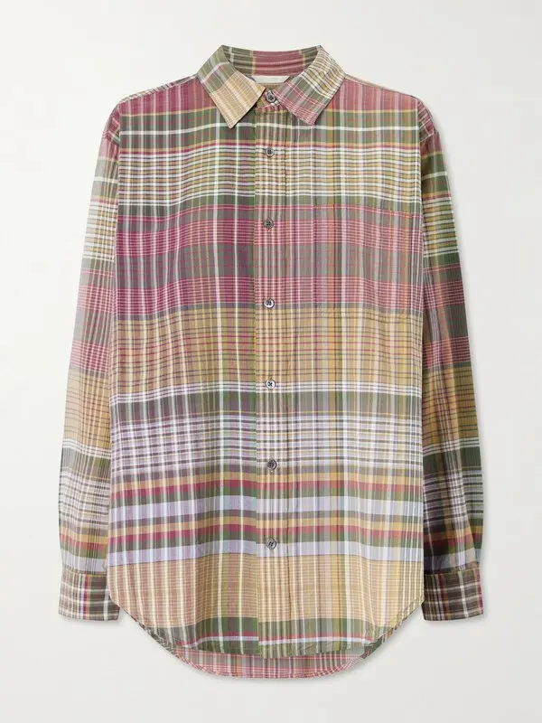Aimé Leon Dore Checked Cotton Shirt - Multi