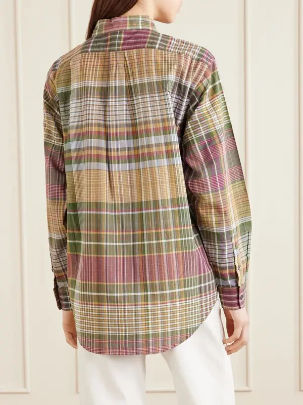 Aimé Leon Dore Checked Cotton Shirt