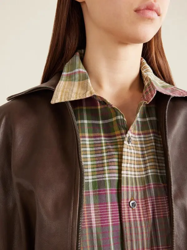 Aimé Leon Dore Checked Cotton Shirt