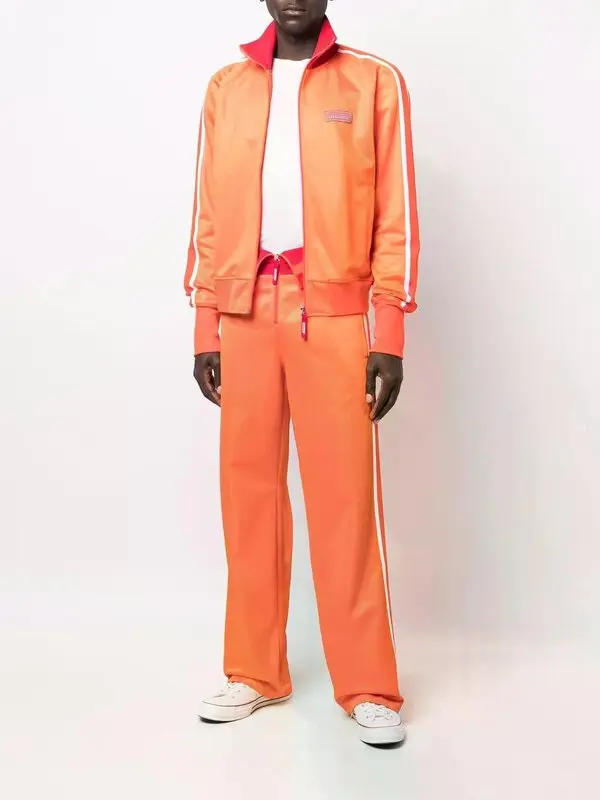 DIESEL® High-waisted Straight-leg Track Pants