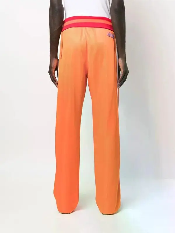 DIESEL® High-waisted Straight-leg Track Pants
