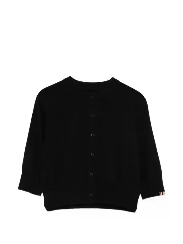 Extreme Cashmere Nº474 Super Little Buttoned Cardigan - Black
