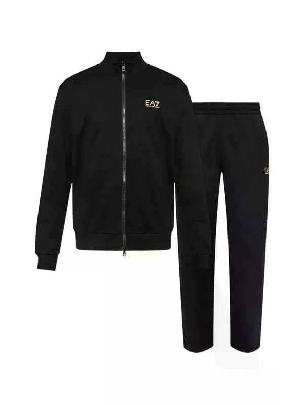 EA7 Logo Trousers - Black