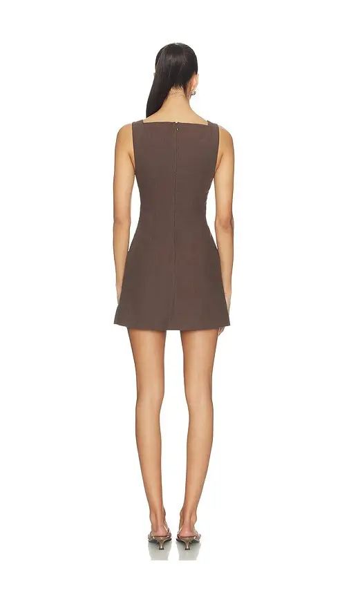 Tularosa Ginelle Linen Mini Dress