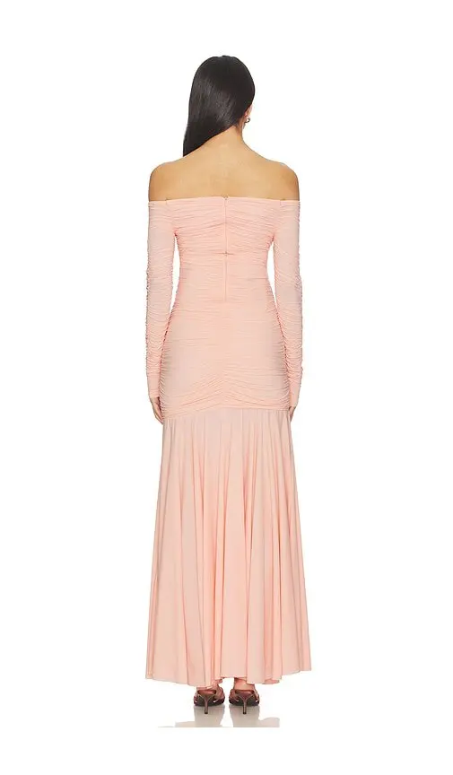 BUMPSUIT Airbrush Off The Shoulder Dress
