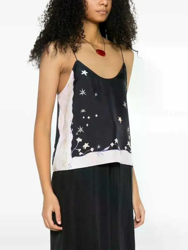 FORTE_FORTE Star Print Camisole