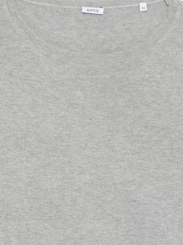 Aspesi Long Sleeve Crew Neck Sweater