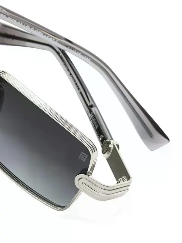Balmain Square Frame Sunglasses With Tone Detail