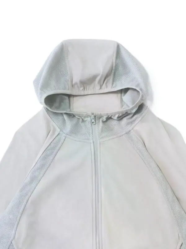 HIKING PATROL Orbit Mesh-panel Hooded Jacket - Grey
