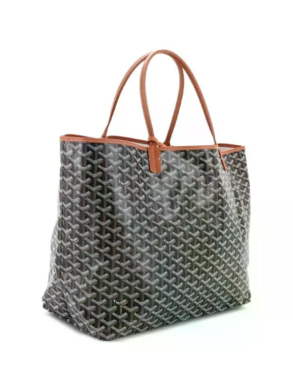 Goyard Saint Louis Coated Canvas Gm Tote Bag - Brown