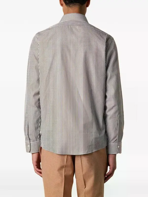 Brooks Brothers Long-sleeve Striped Shirt - Green