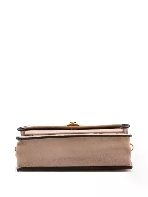 LOUIS VUITTON Vavin Chain Wallet Nm Monogram Empreinte Leather Crossbody Bag - Neutrals