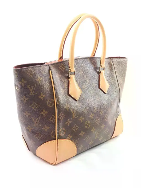 LOUIS VUITTON Monogram Phenix Mm Satchel - Brown