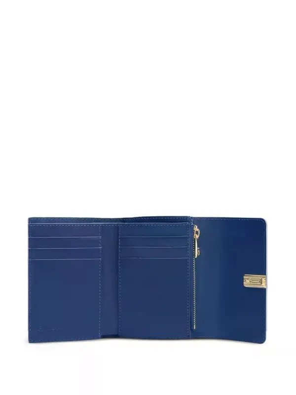 Furla Small Iride Patterned Wallet - Blue