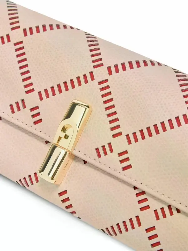 Furla Iride Perforated Wallet - Pink