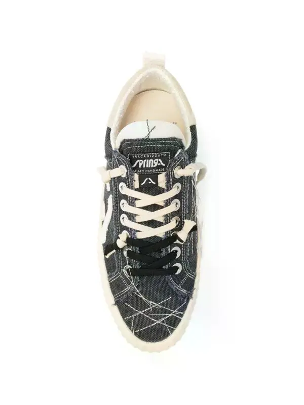 SPRINGA Wavy Lace-up Sneakers