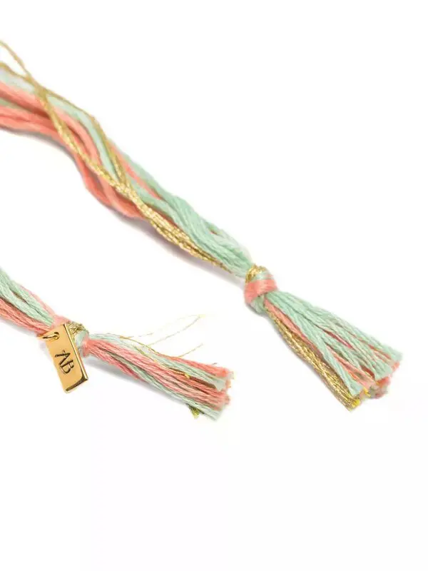 AURÉLIE BIDERMANN Tone And Multicolour Beaded Bracelet