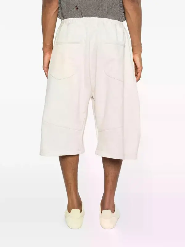KHOKI Drawstring Pleated Relaxed Fit Shorts