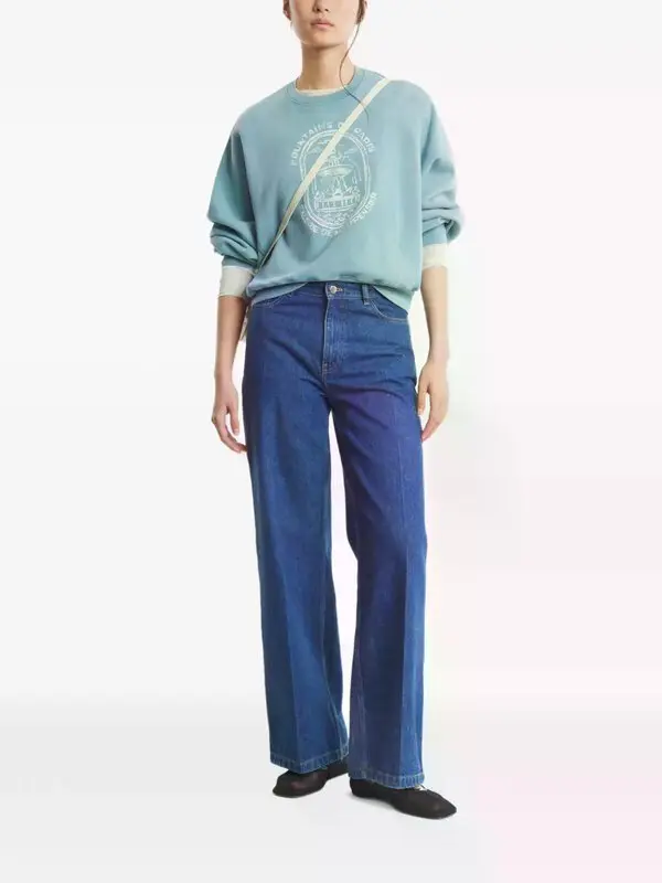 Maison Kitsuné Graphic Print Sweatshirt