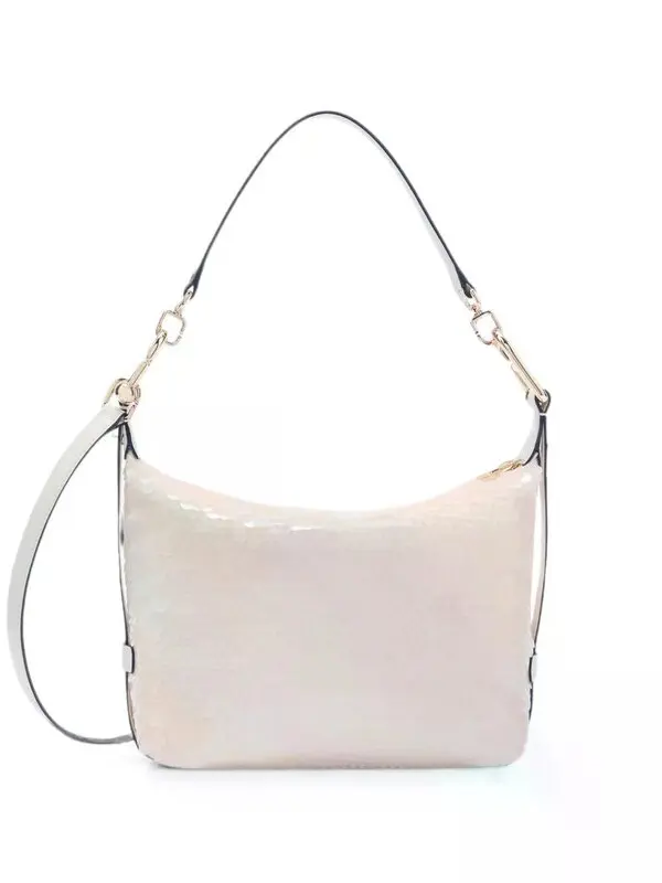 Furla Tonie Sequin Shoulder Bag - Neutrals
