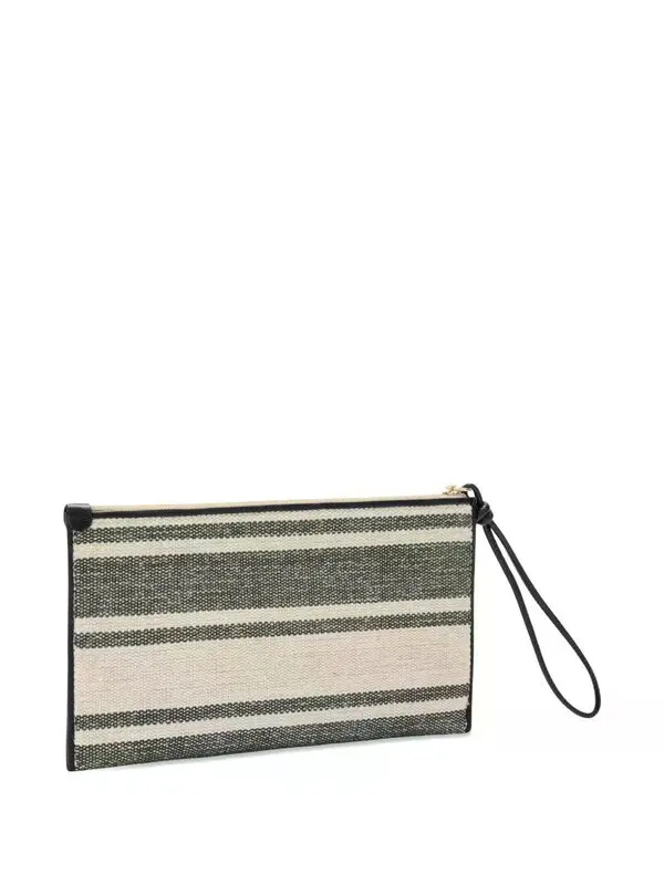 Furla Iride Striped Clutch Bag - Blue