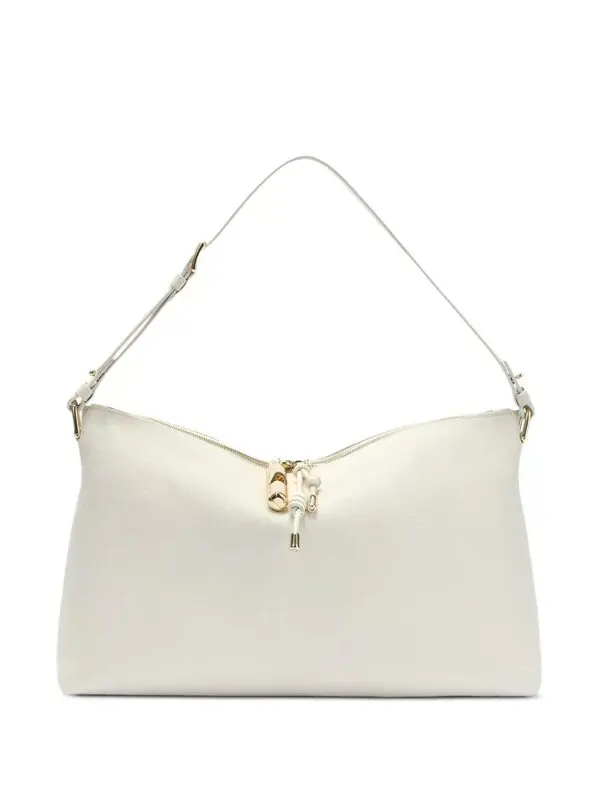 Furla Large Debby Shoulder Bag - White