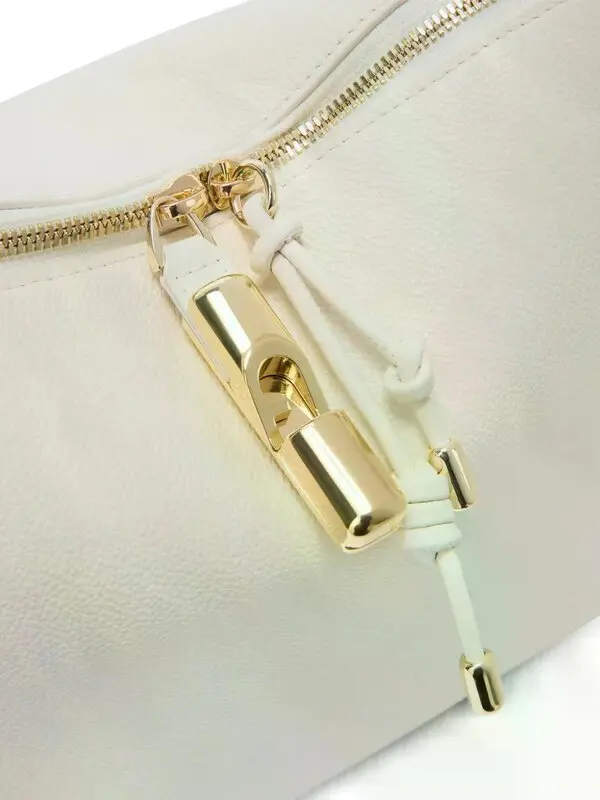 Furla Large Debby Shoulder Bag - White