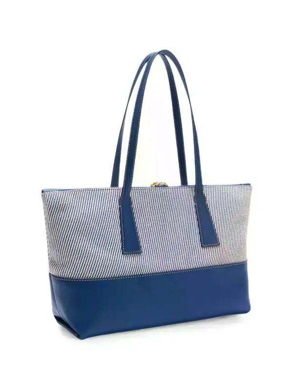 Furla Olivia Striped Tote Bag