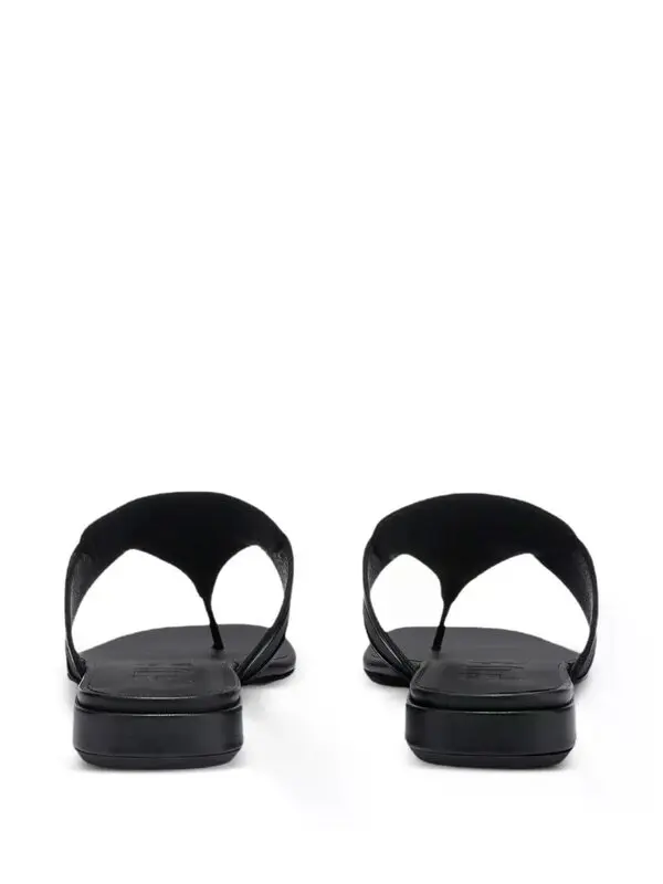 Furla Charm Detail T-bar Sandals
