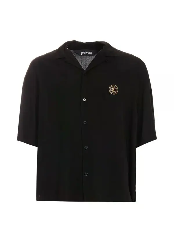 Just Cavalli Short-sleeve Logo Shirt