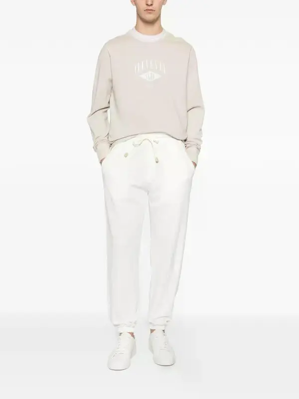Eleventy Drawstring Panelled Sweatpants