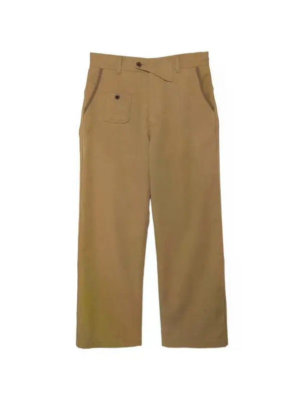 Junya Watanabe Patch Pocket Trousers - Neutrals