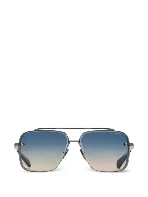 Dita Gradient Browline Sunglasses - Grey