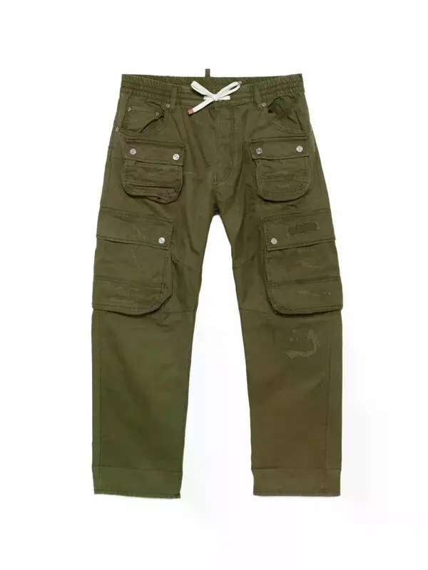 Dsquared2 Kawaii Pocket" Cargo Trousers - Green