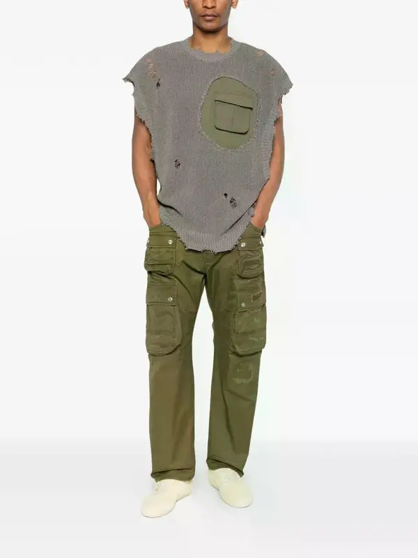 Dsquared2 Kawaii Pocket" Cargo Trousers - Green