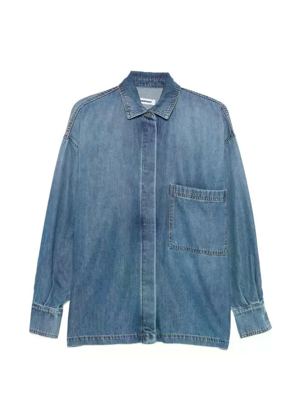 DARKPARK Denim Shirt With Chest Pocket - Blue