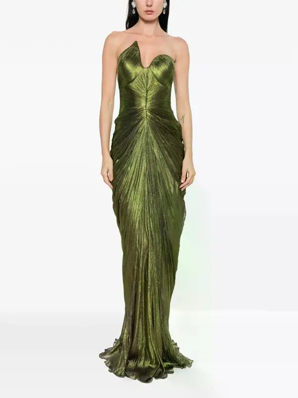 IRIS SERBAN Leave" Maxi Dress