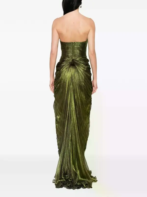 IRIS SERBAN Leave" Maxi Dress