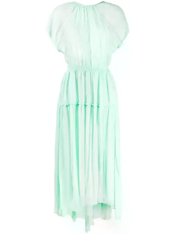 DIESEL® D-tangi Crepe Maxi Dress