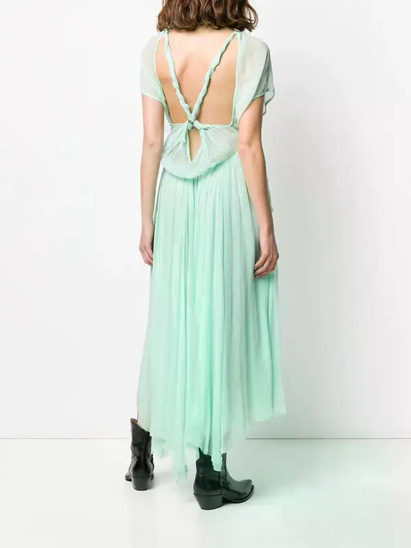 DIESEL® D-tangi Crepe Maxi Dress