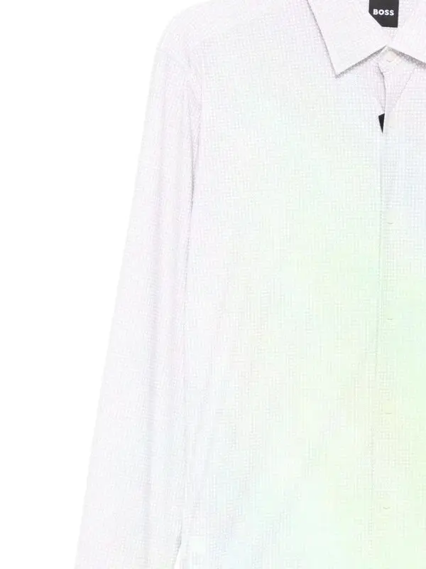 BOSS Geometric-print Shirt