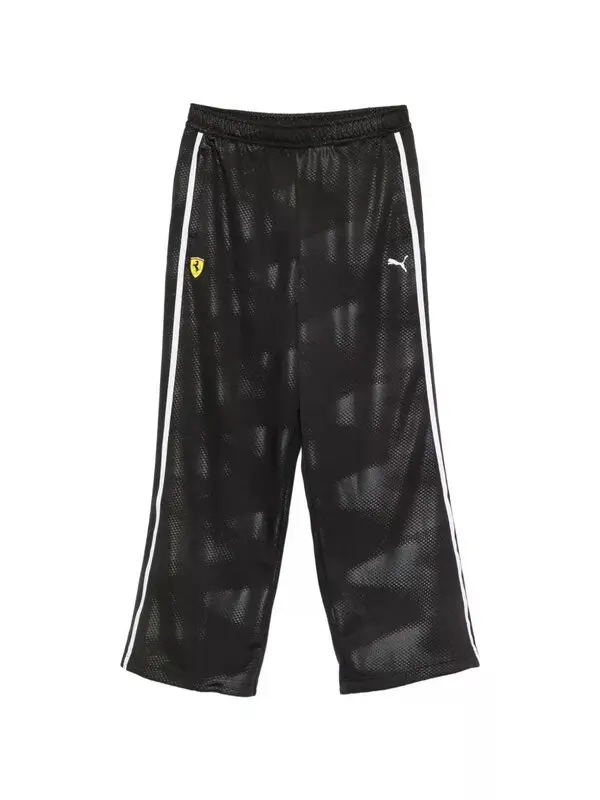 PUMA X Scuderia Ferrari T7 Logo Detail Track Pants - Black