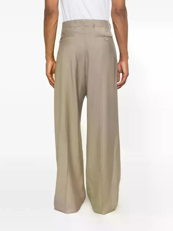 Dior Pleated Loose Fit Trousers