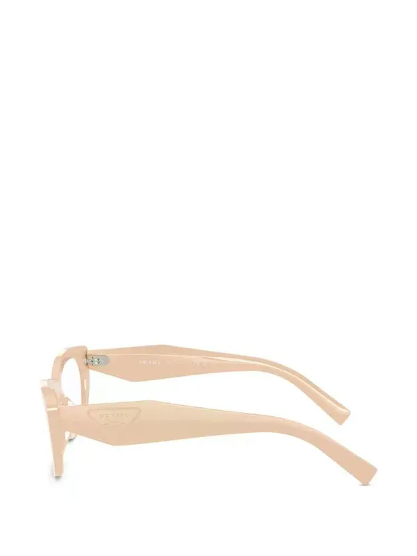 Prada Geometric Frame Eyeglasses
