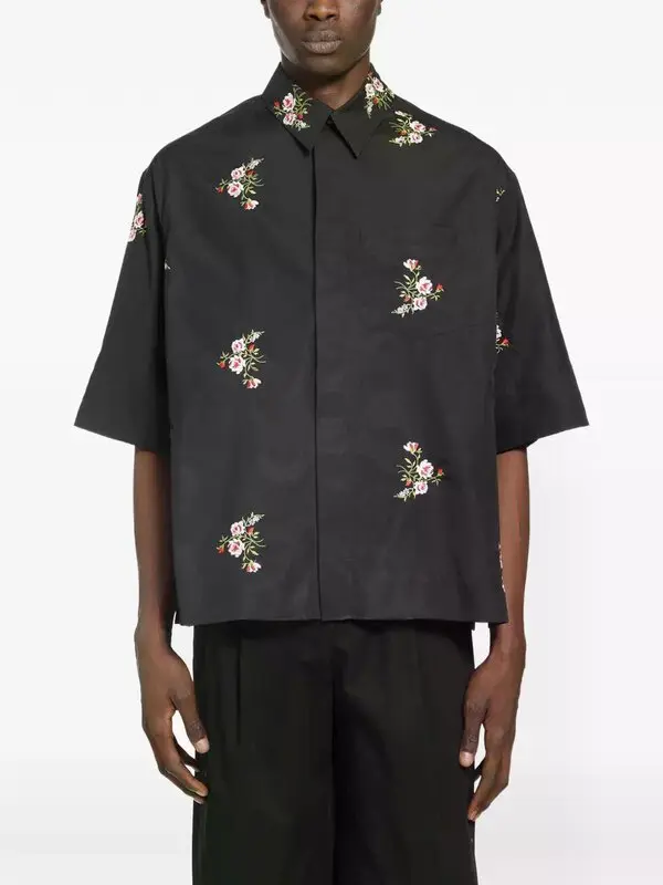 Simone Rocha Floral Shirt