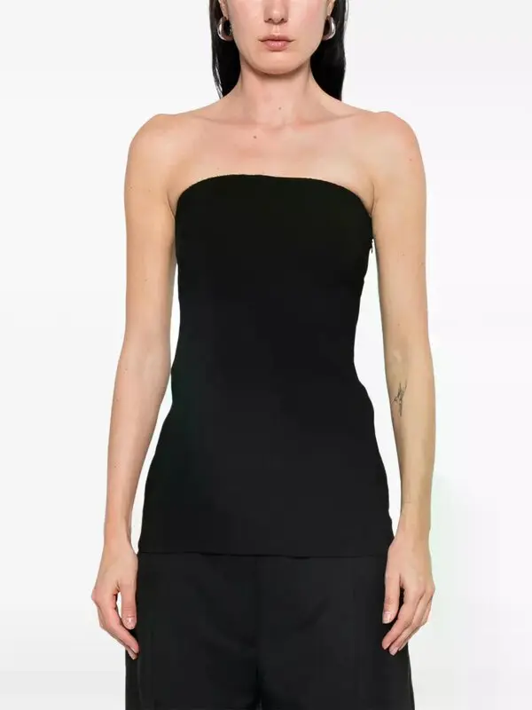 ENTIRE STUDIOS Strapless Panelled Top