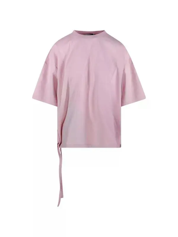 NUDE Drawstring T-shirt - Pink