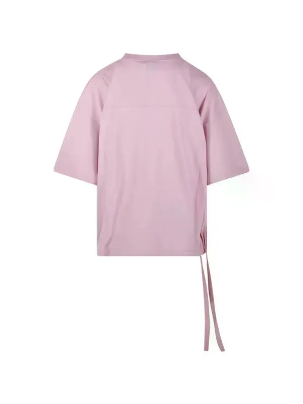 NUDE Drawstring T-shirt - Pink